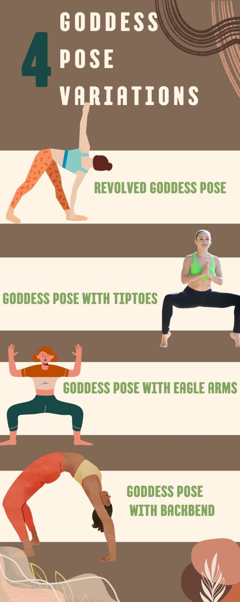 A Complete Guide to Goddess Pose (Utkata Konasana) - Tropical Vinyasa